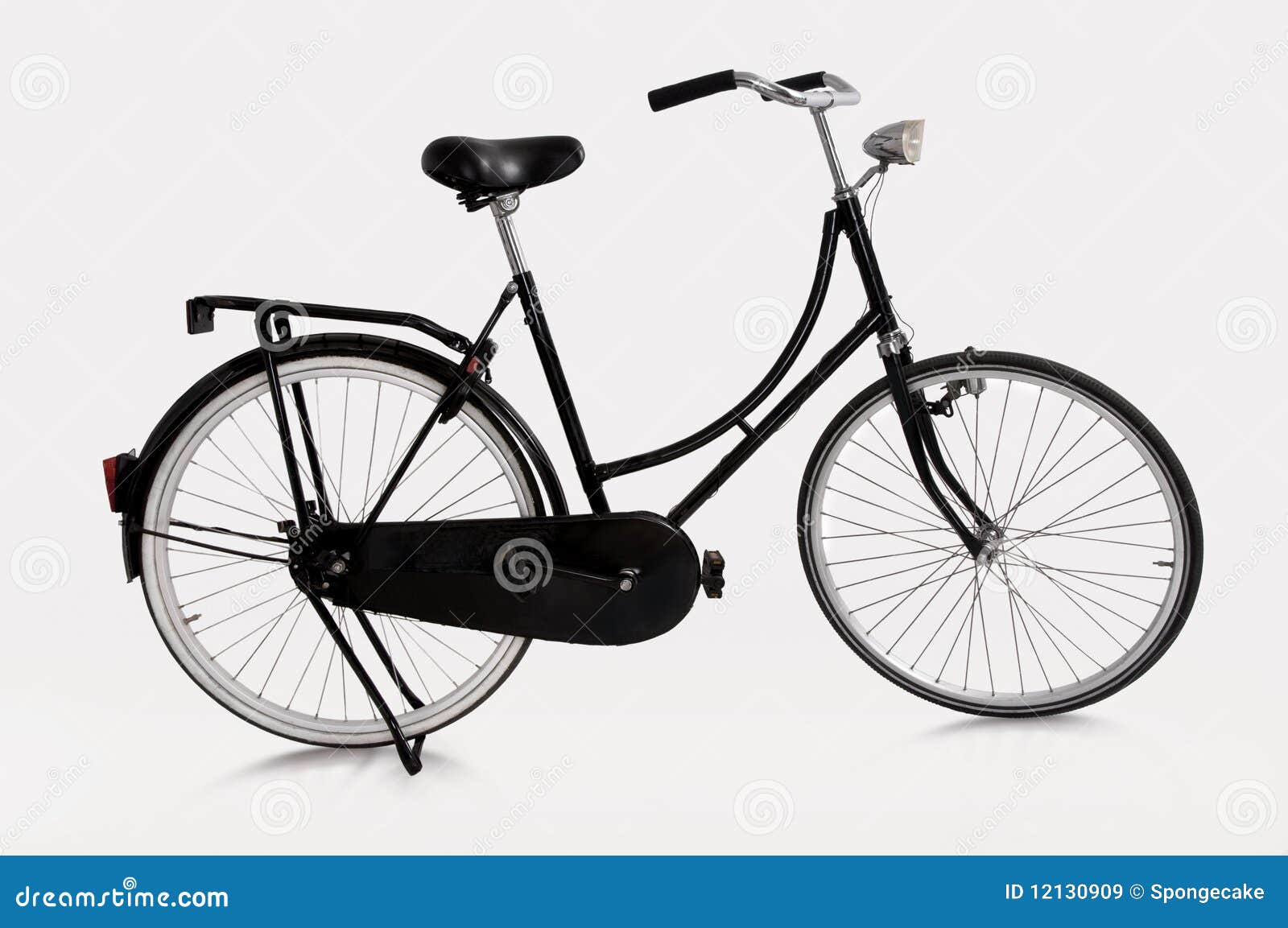 Nederlandse fiets stock afbeelding. Image of pret, vervoer - 12130909