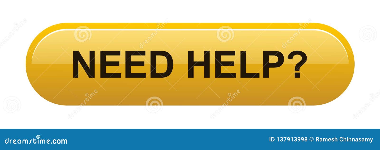 Need help button stock vector. Illustration of communicate - 137913998