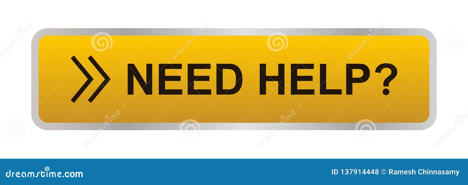 Need help button stock vector. Illustration of icon - 137914448
