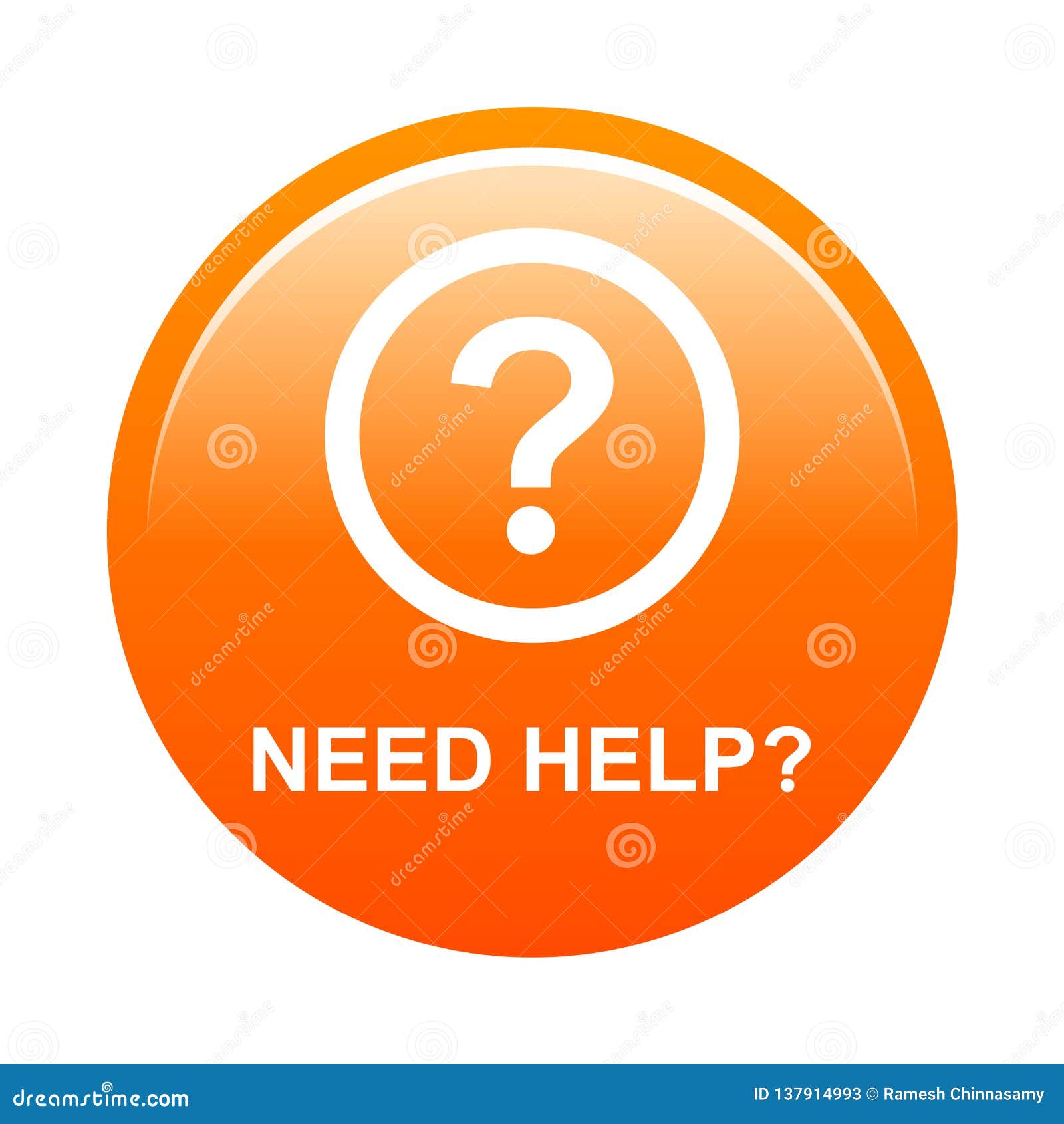 Need help button stock vector. Illustration of buttons - 137914993