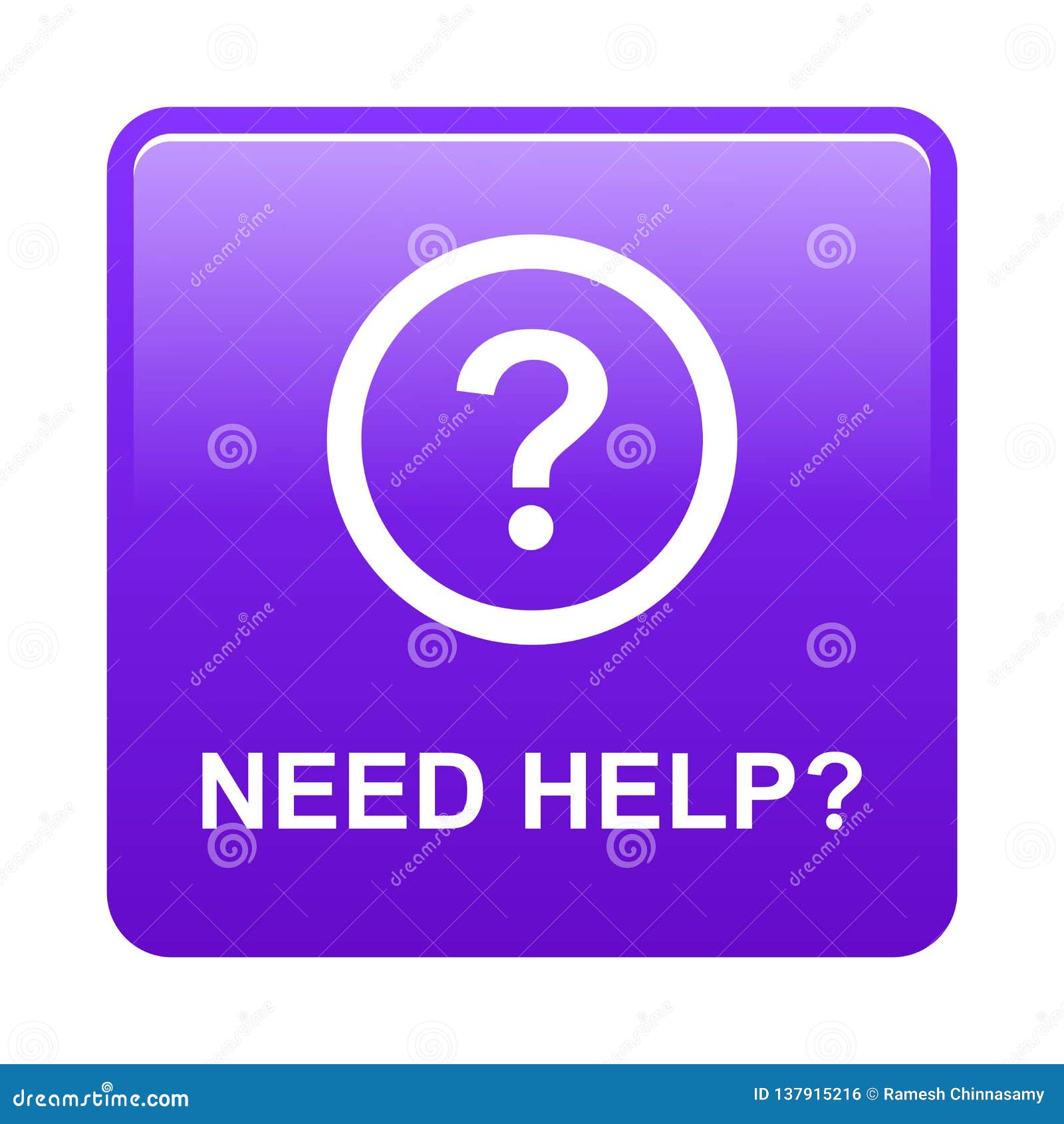 Need help button stock vector. Illustration of design - 137915216