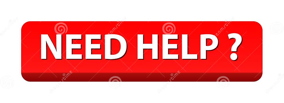 Need help button stock vector. Illustration of donate - 199493736
