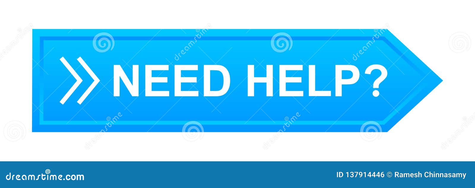 Need help button stock vector. Illustration of click - 137914446