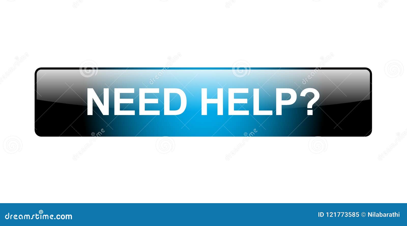 Need help button stock illustration. Illustration of background - 121773585