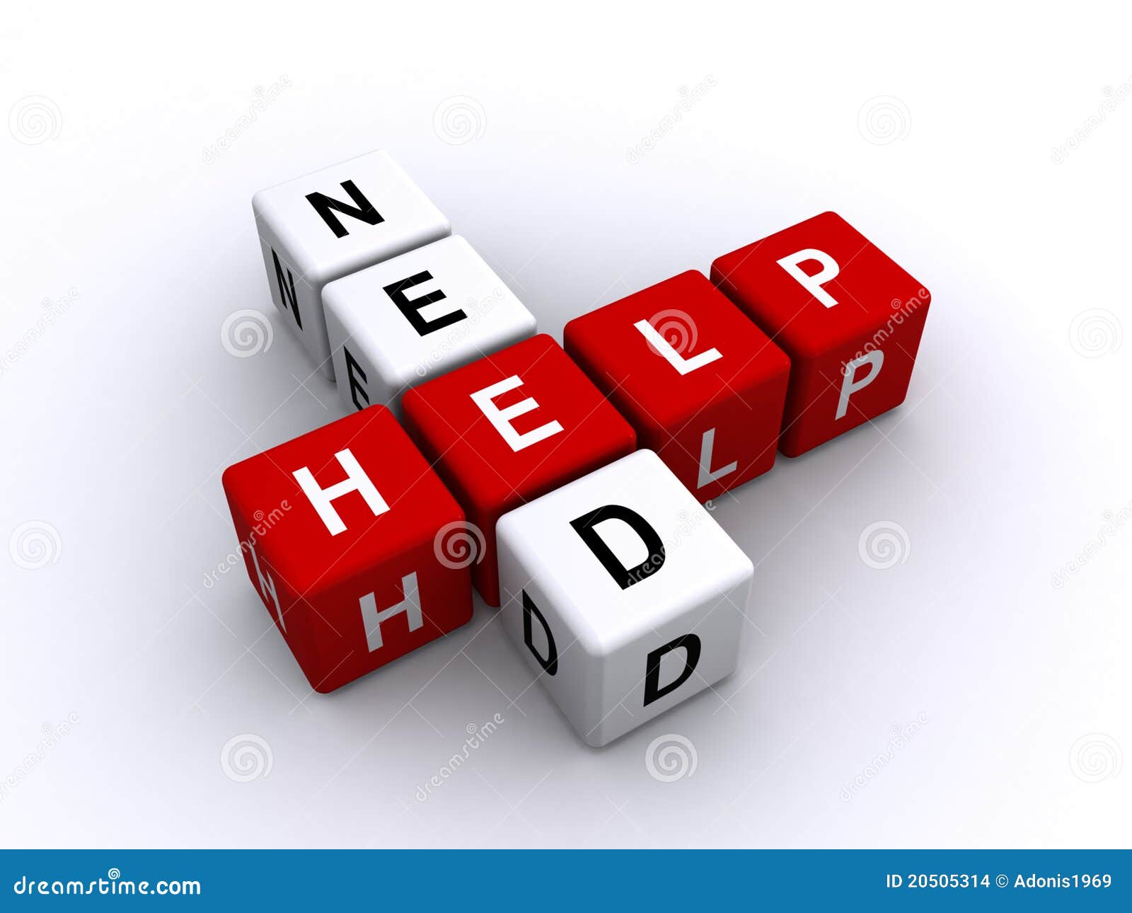 Help Vector Illustration | CartoonDealer.com #59109140