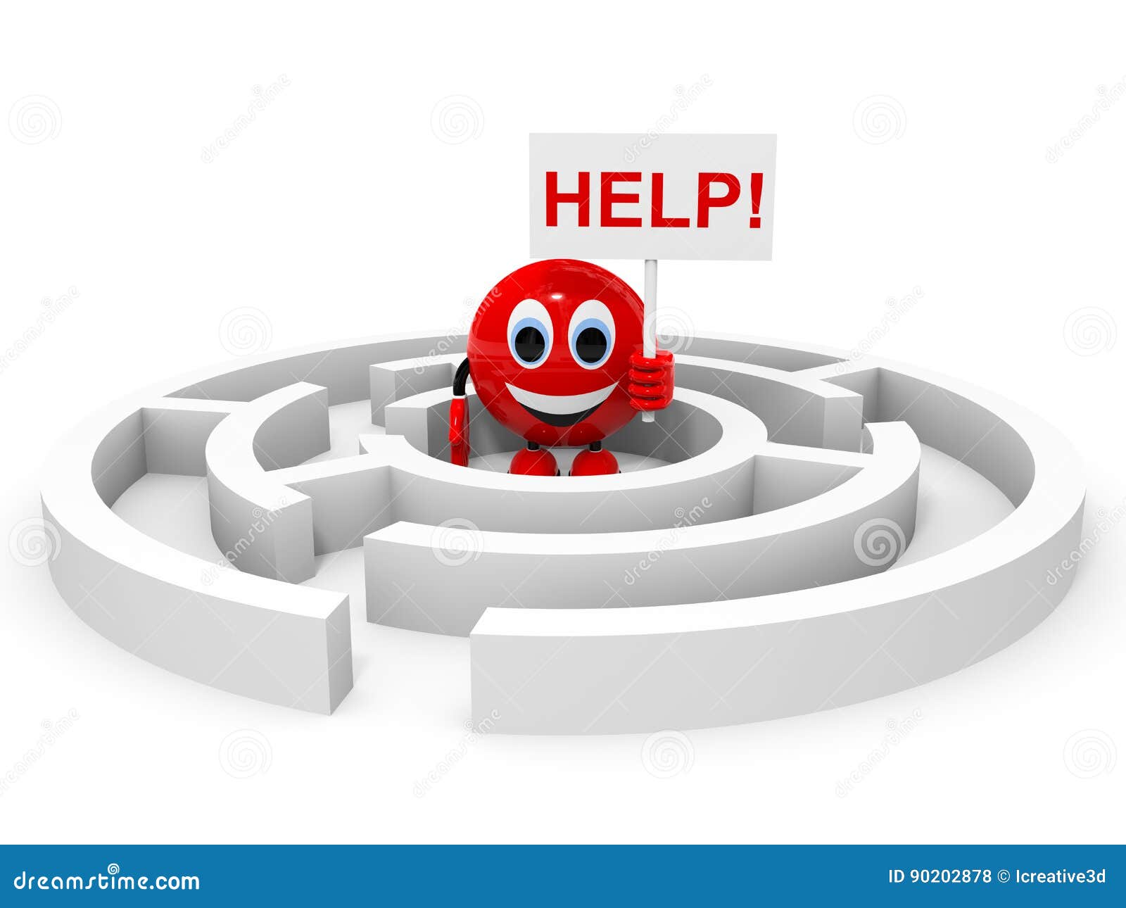 Need help. stock illustration. Illustration of figure - 90202878