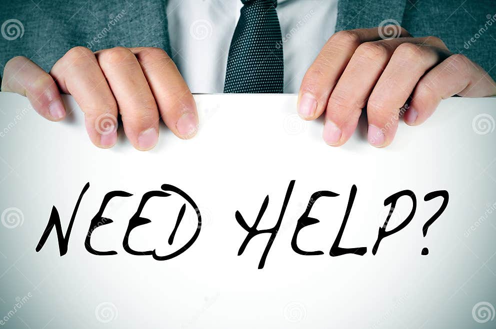 Need help? stock image. Image of information, business - 37037081