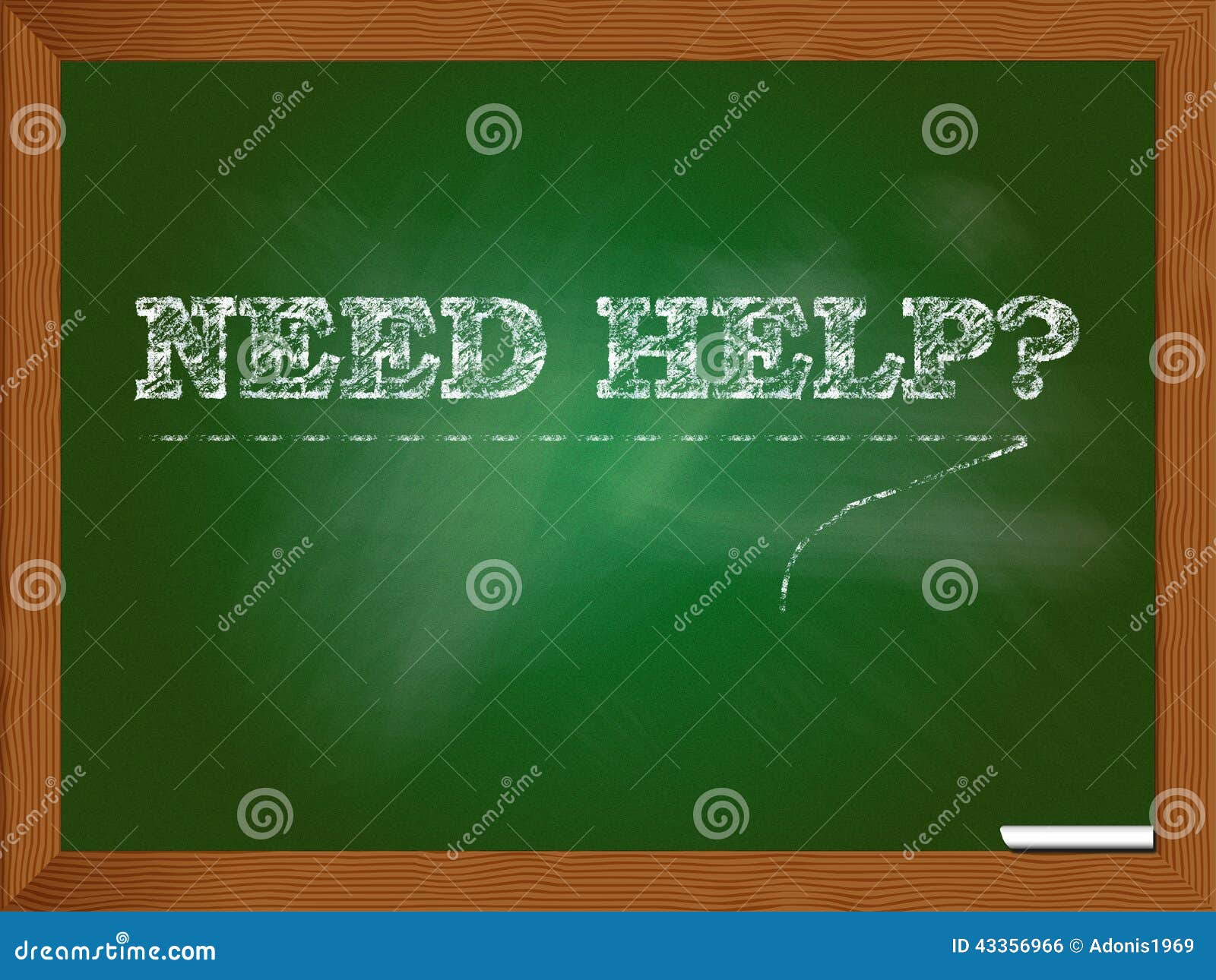 Need help sign stock photo. Image of chalkboard, font - 43356966