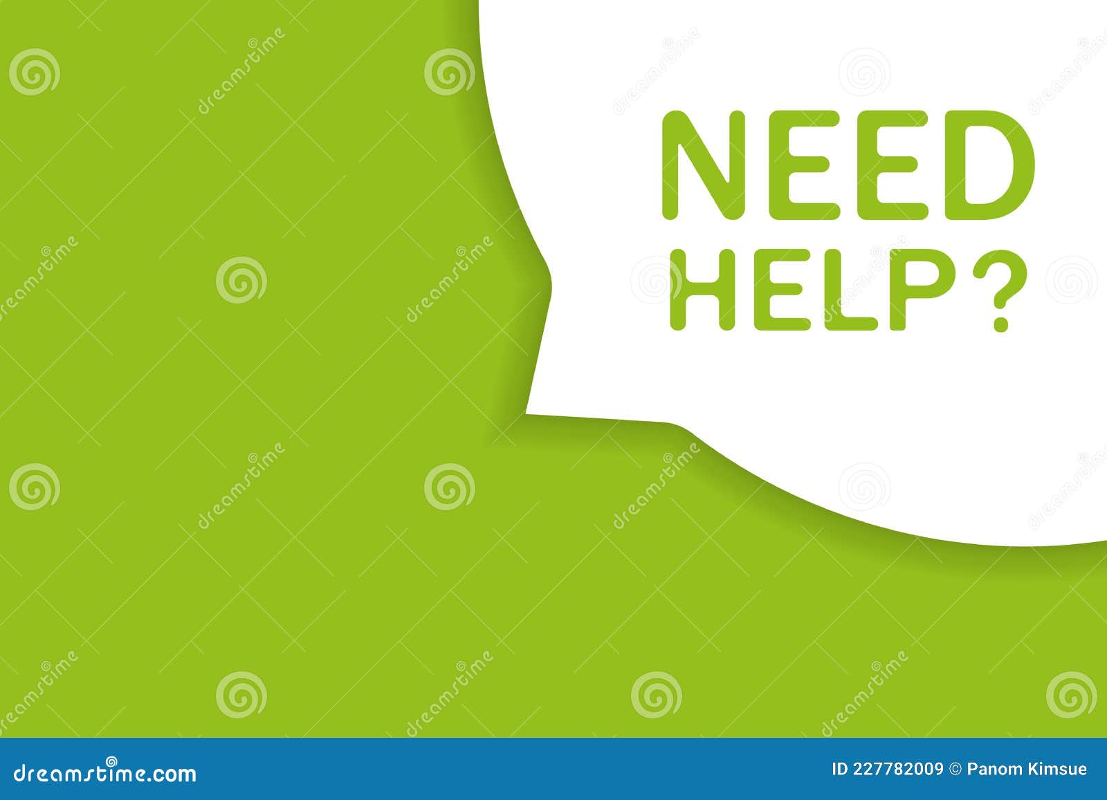 Need Help Speech Bubble Banner Vector with Copy Space for Business ...