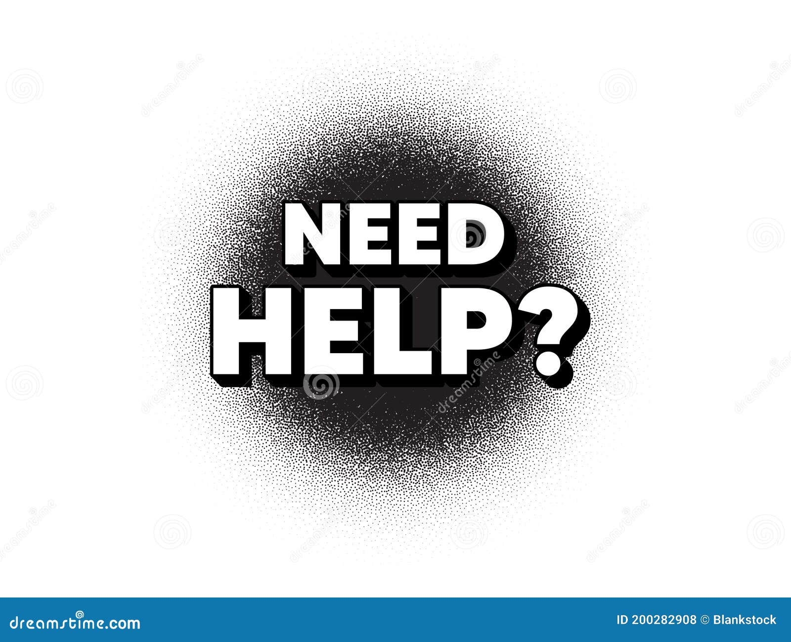 Need Help Symbol. Support Service Sign. Vector Stock Vector ...