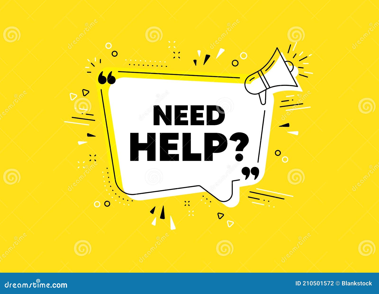Need Help Symbol. Support Service Sign. Vector Stock Vector ...