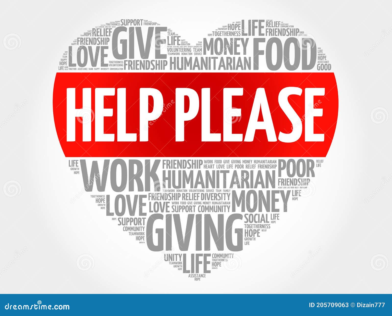 Need help word cloud stock illustration. Illustration of volunteer ...