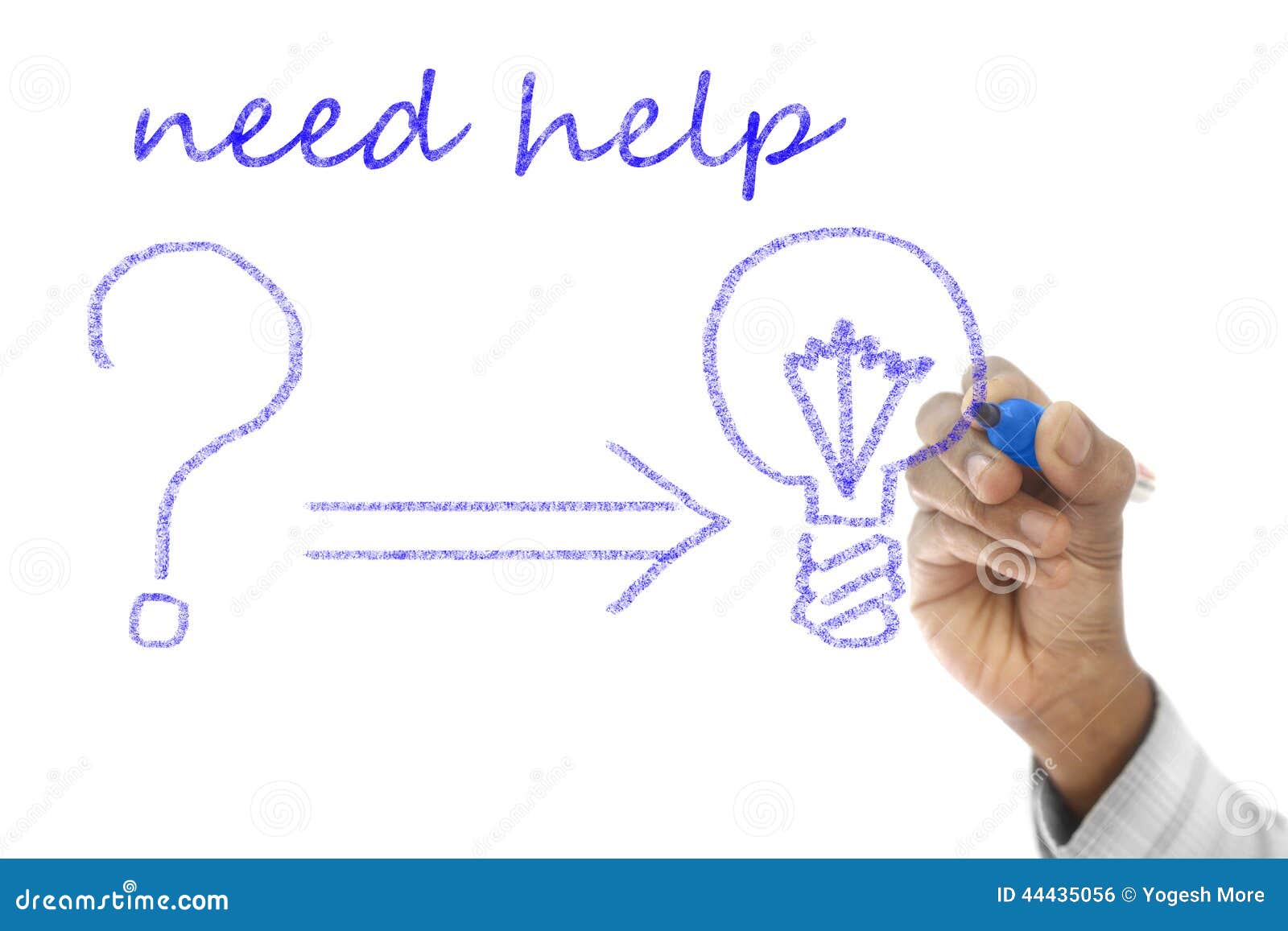 Need Help Word Written on Wipe Board Stock Photo - Image of inspiration ...