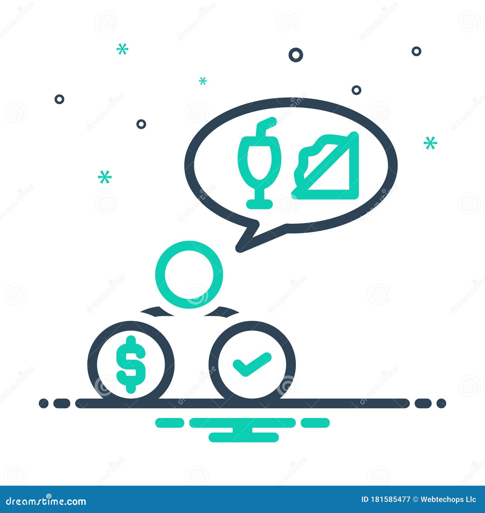 Mix Icon for Need, Necessity and Exigency Stock Vector - Illustration ...