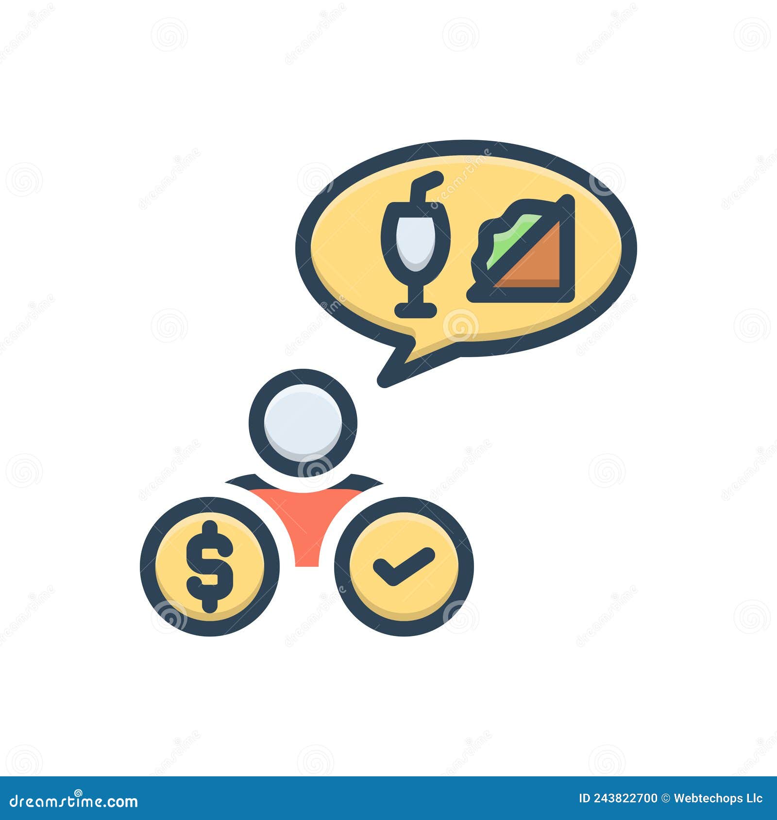 Color Illustration Icon for Need, Necessity and Exigency Stock ...