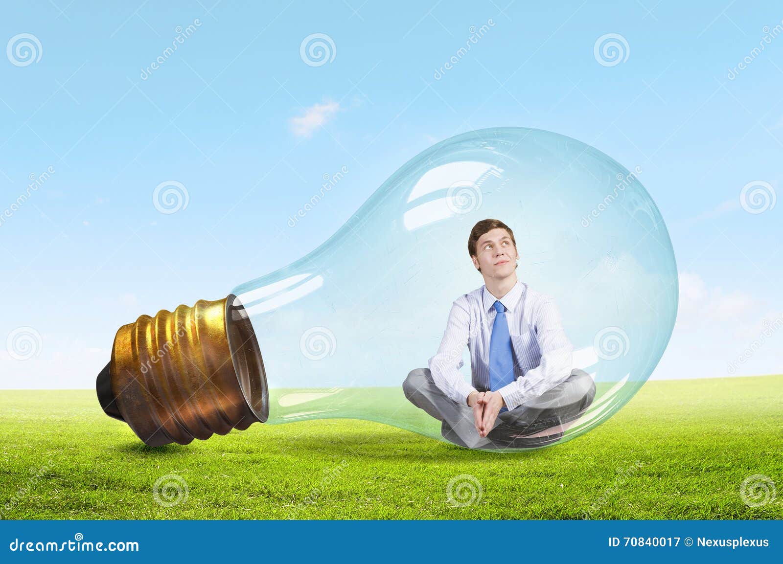 Need idea for solution stock image. Image of studio, idea - 70840017