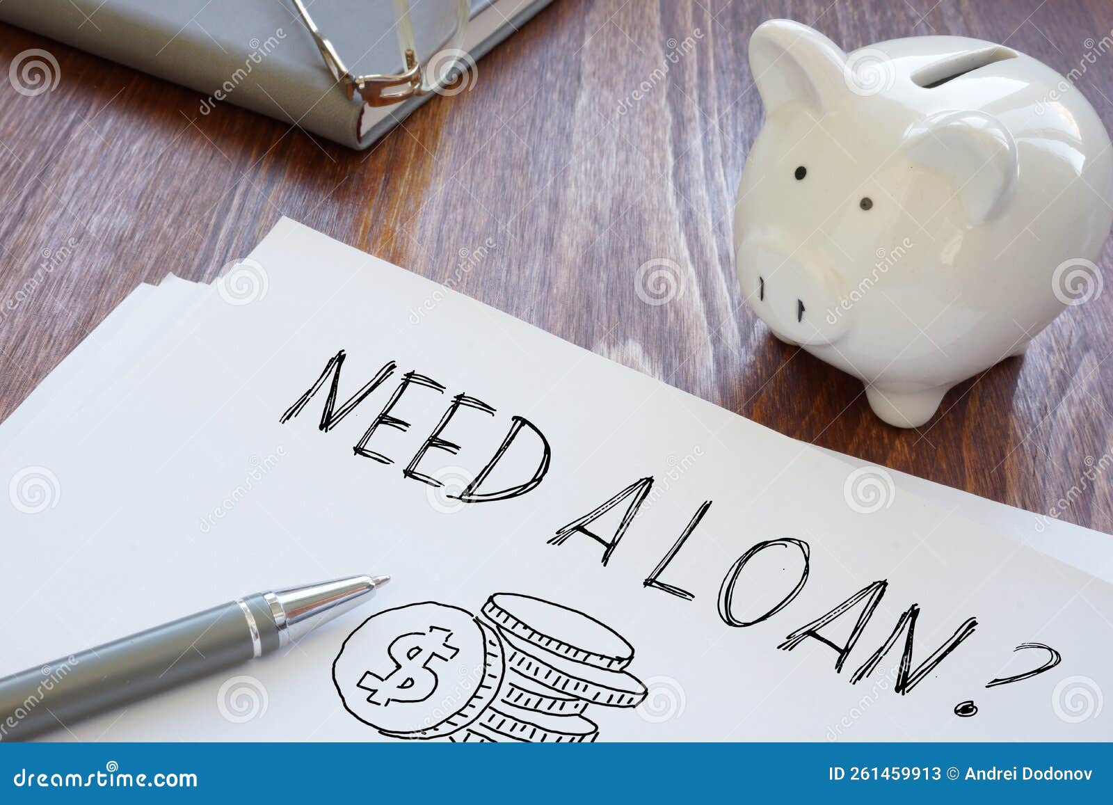 Need a Loan is Shown Using the Text Stock Image - Image of mortgage ...