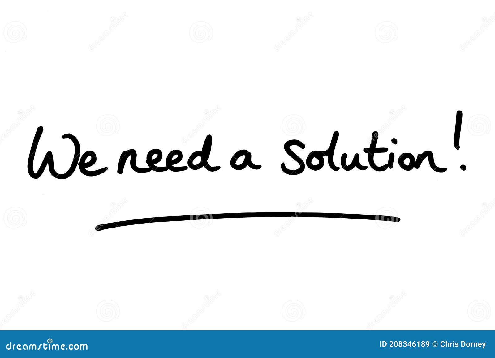 We need a Solution stock illustration. Illustration of memo - 208346189
