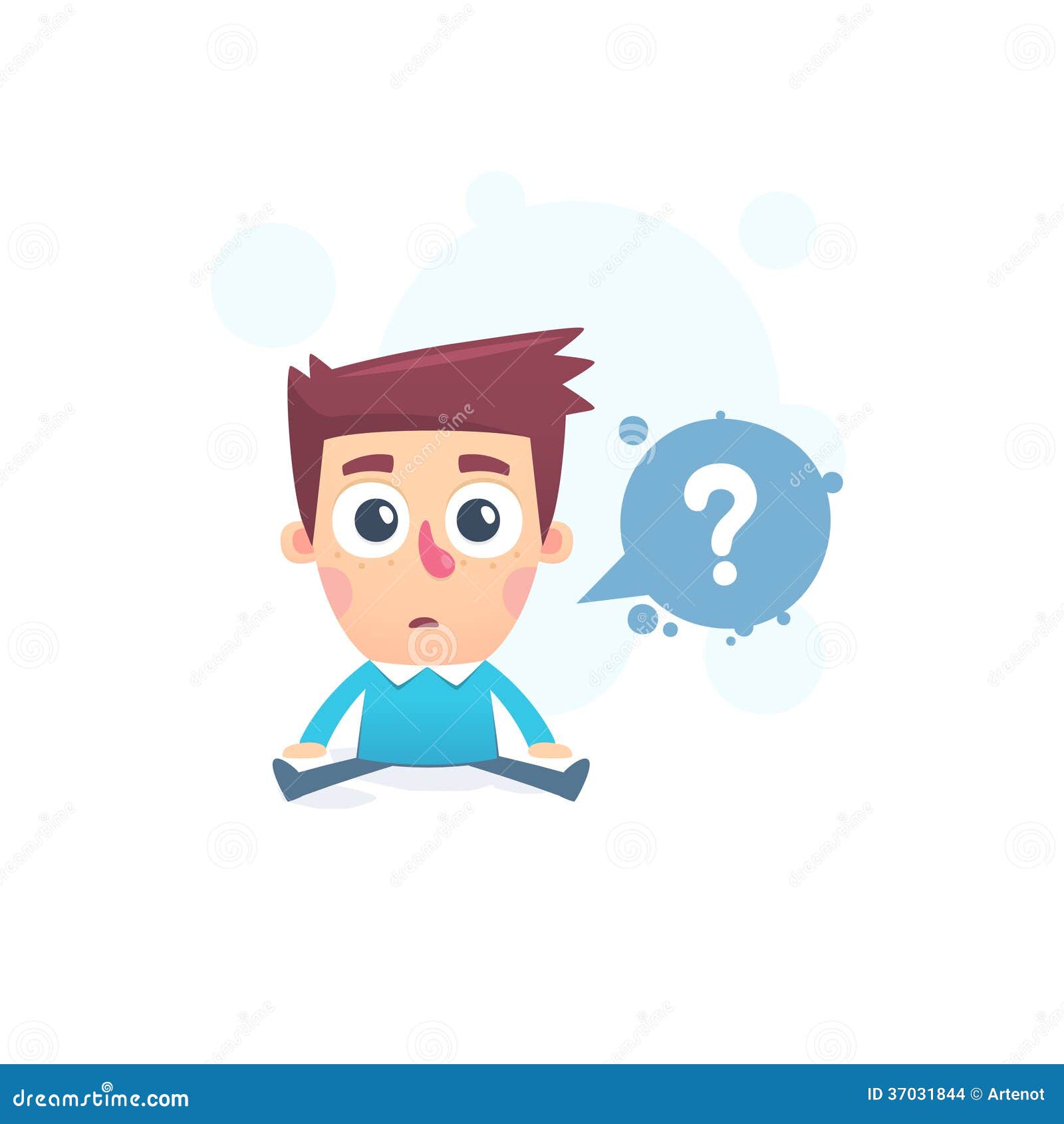 Need to find an answer stock vector. Illustration of mark - 37031844