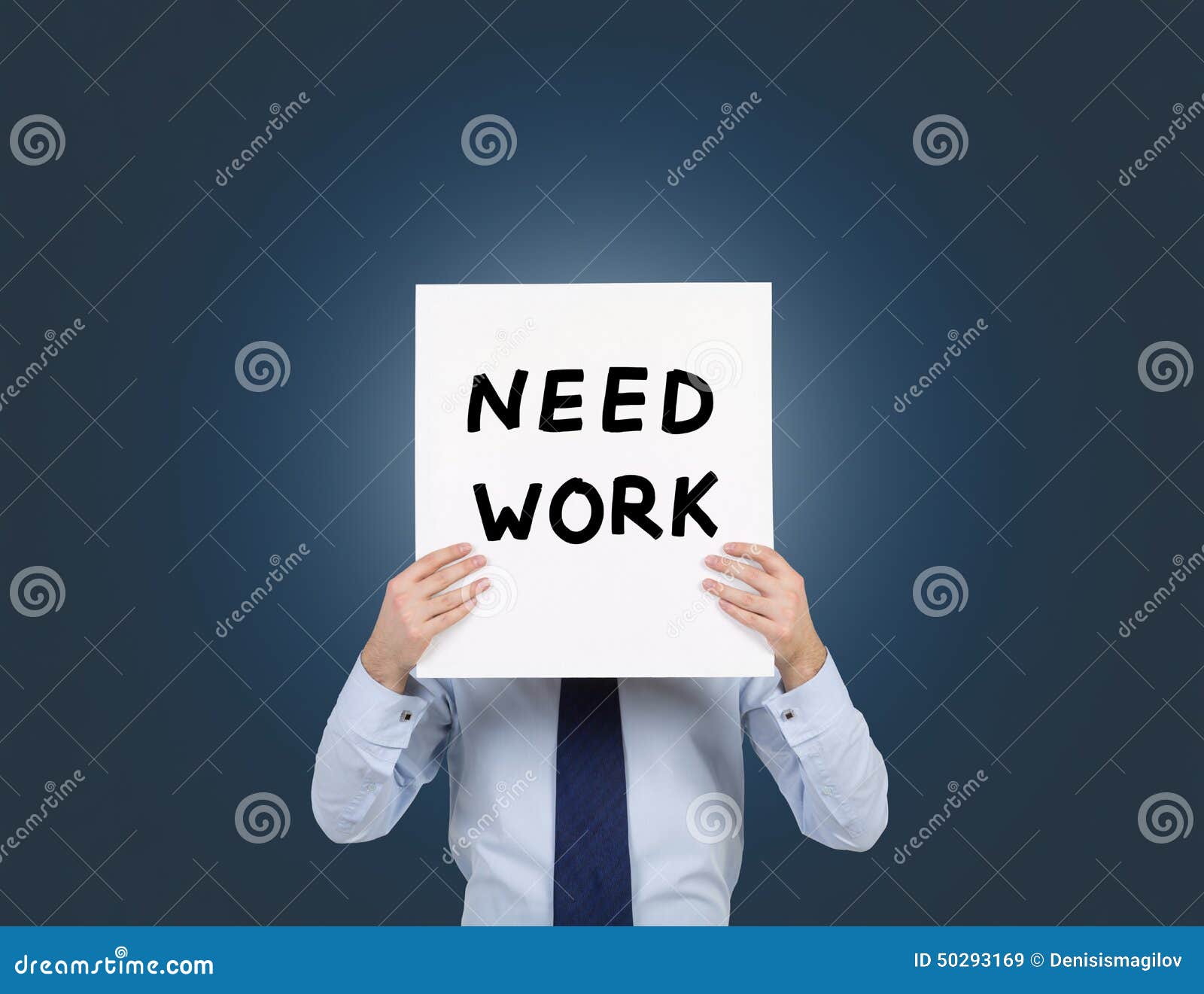 Need work stock image. Image of sign, businessman, concept - 50293169