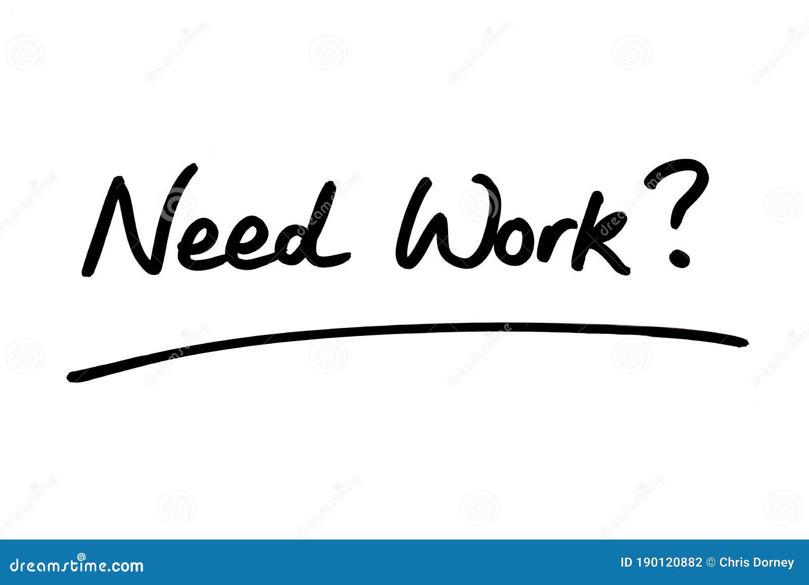 Need Work stock illustration. Illustration of dole, ladder - 190120882