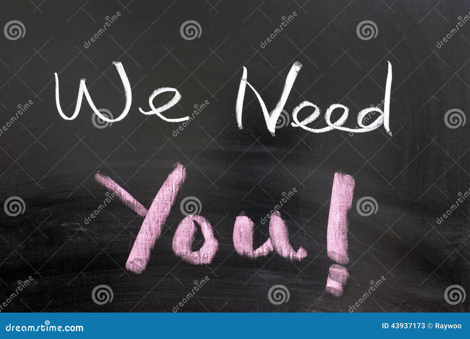 We need you stock image. Image of necessity, blackboard - 43937173