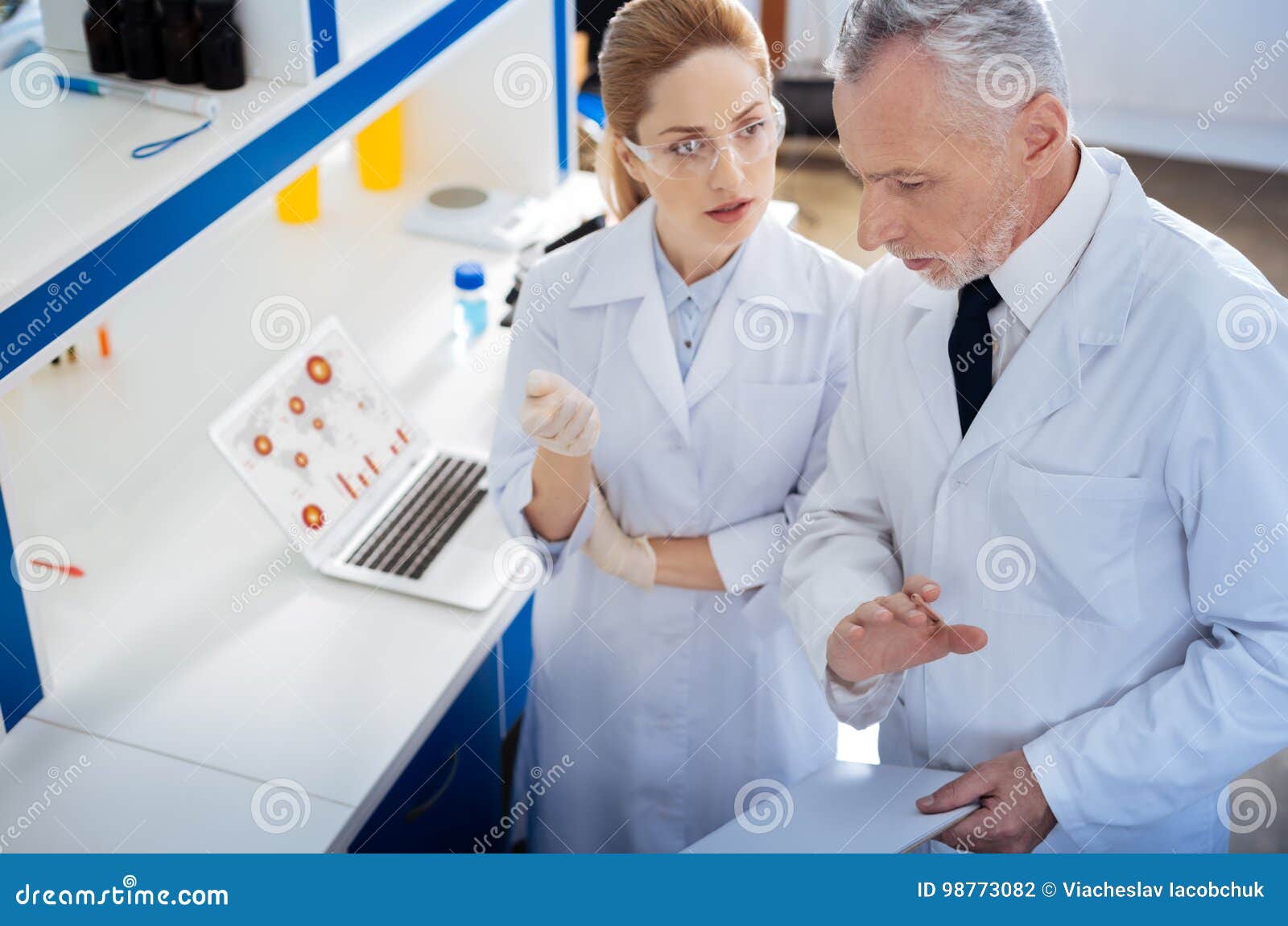 Confused Woman Asking Professor for Advice Stock Photo - Image of ...
