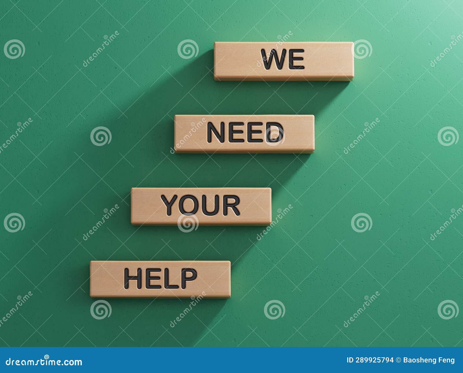 We Need Your Help Symbol. Wooden Blocks with Words we Need Your Help ...