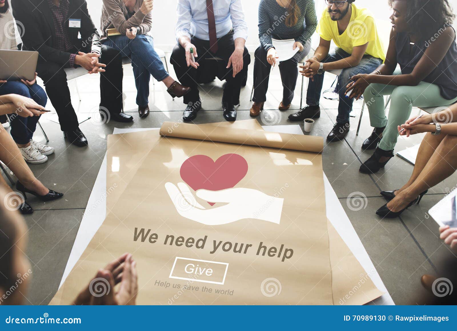 We Need Your Help Welfare Donation Concept Stock Photo - Image of ...