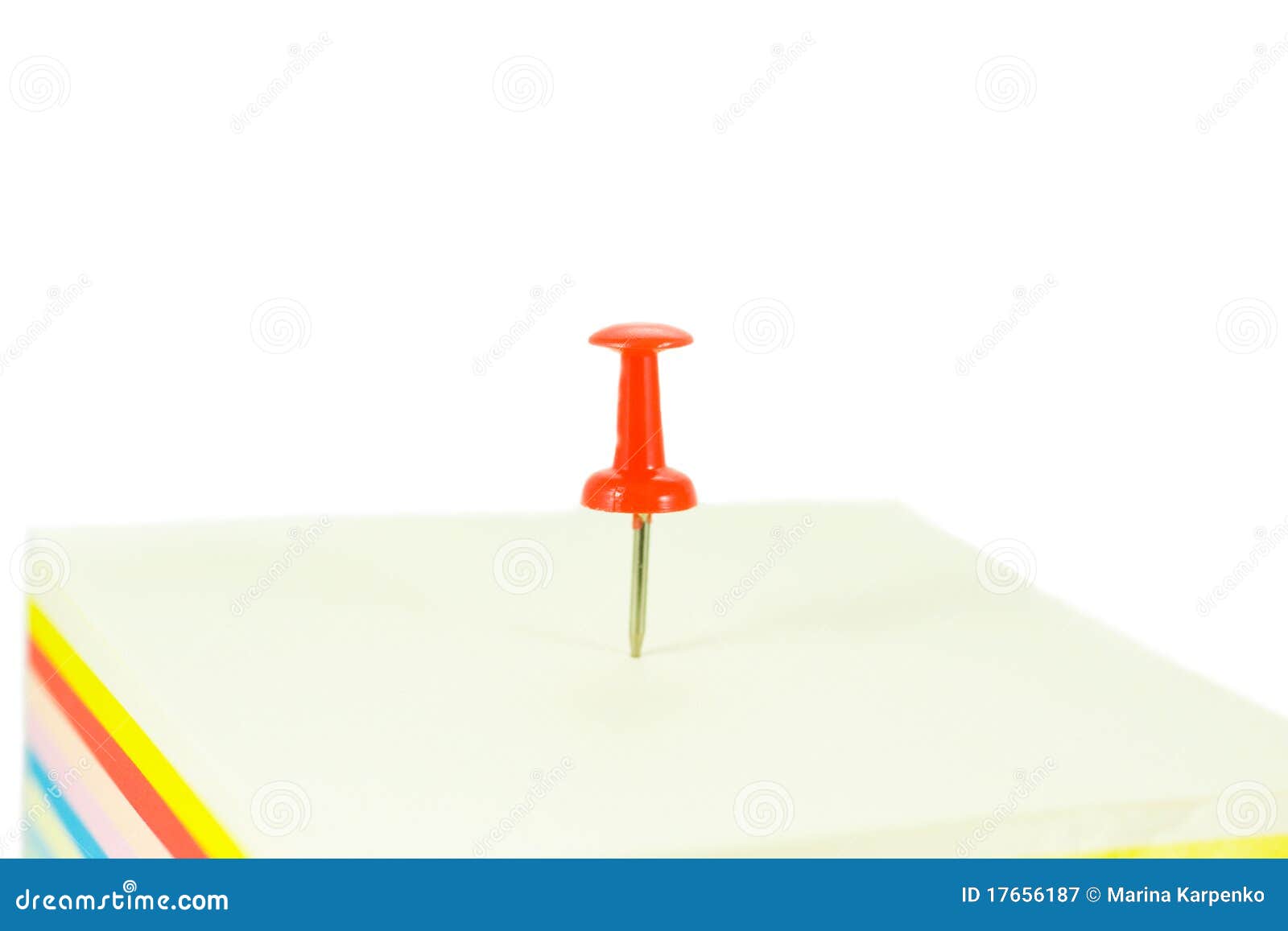 The needle stock image. Image of notepad, paper, post - 17656187