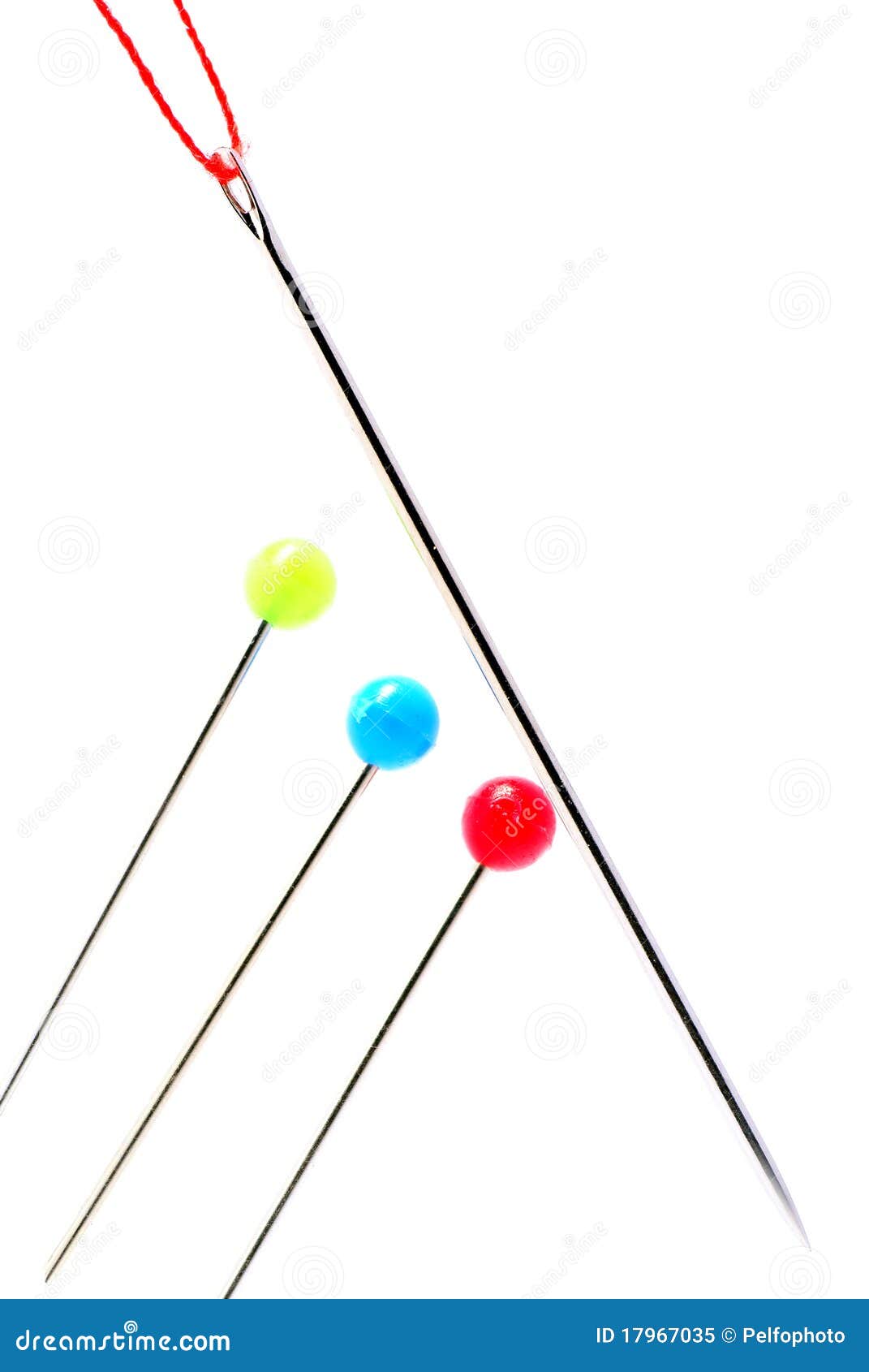 Needle stock image. Image of cotton, manufacturing, fashion - 17967035