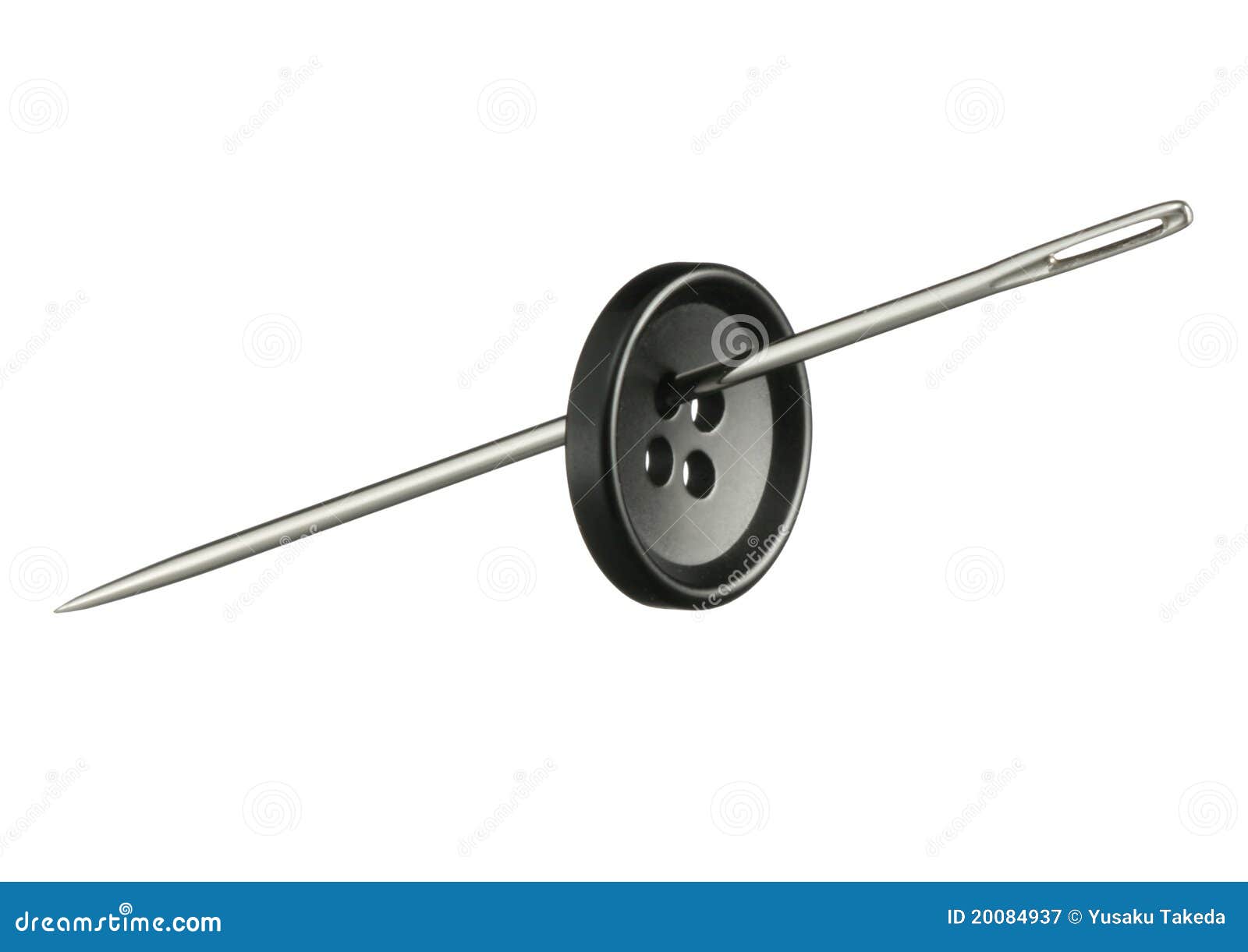 Needle. stock image. Image of closeup, material, industry - 20084937