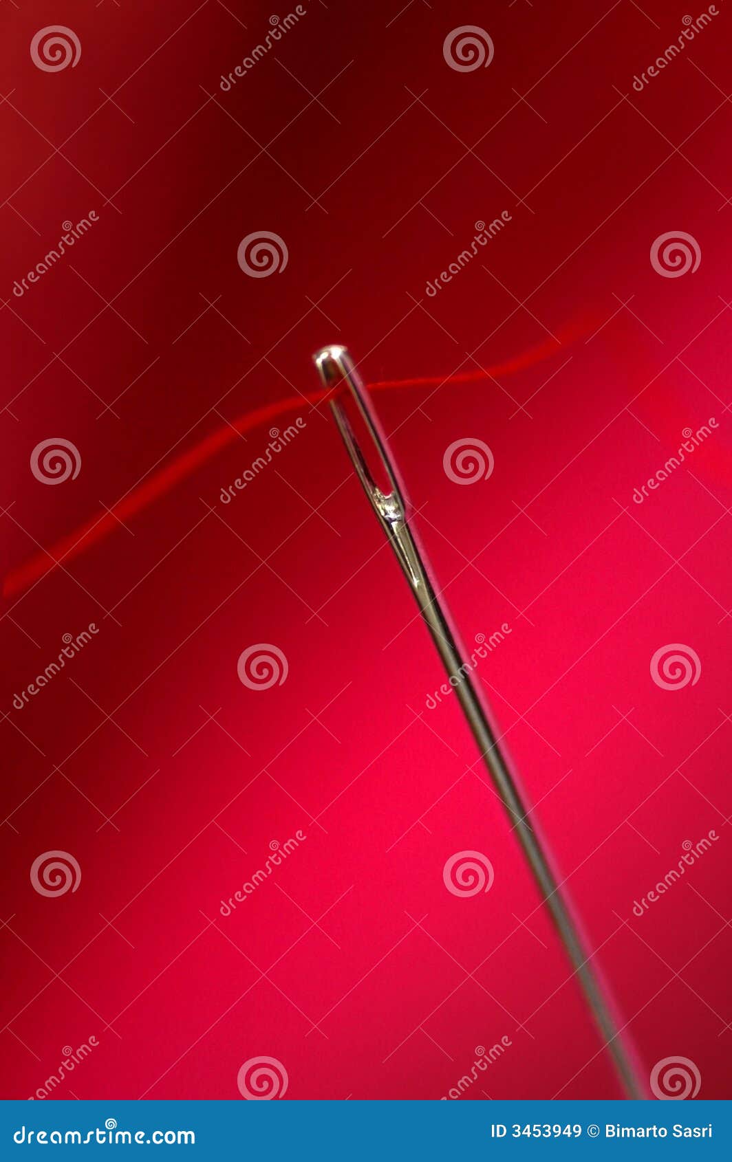Needle stock image. Image of close, textile, isolated - 3453949