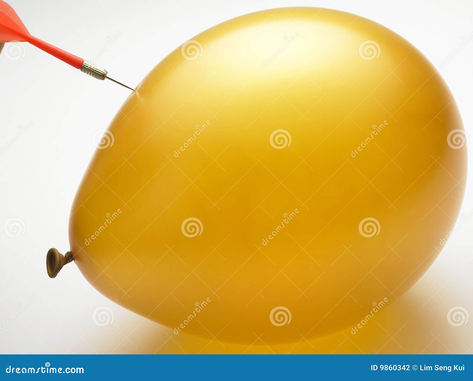 Needle on the ballon stock photo. Image of needle, disrespect - 9860342