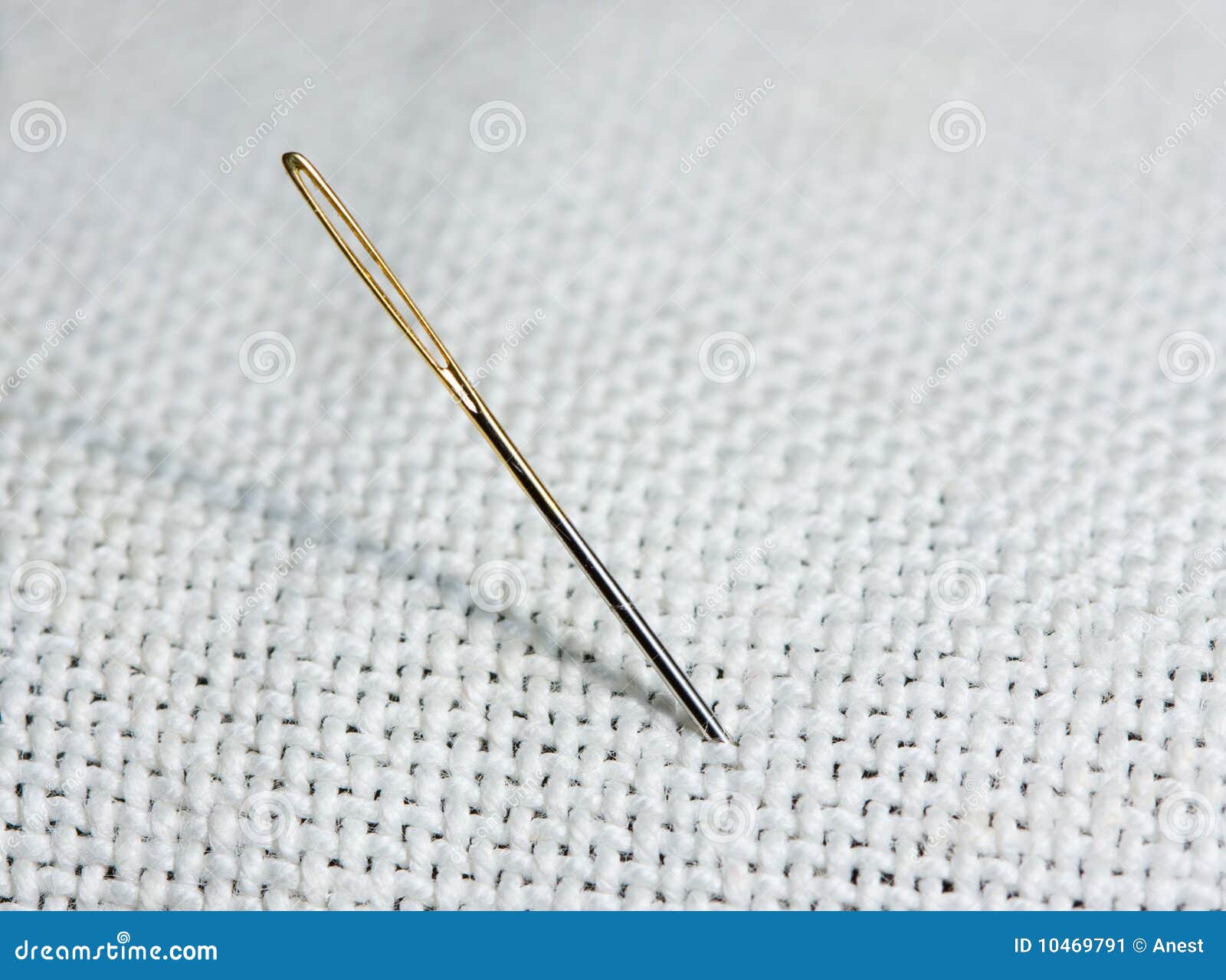 Needle with big eyelet stock image. Image of textile - 10469791
