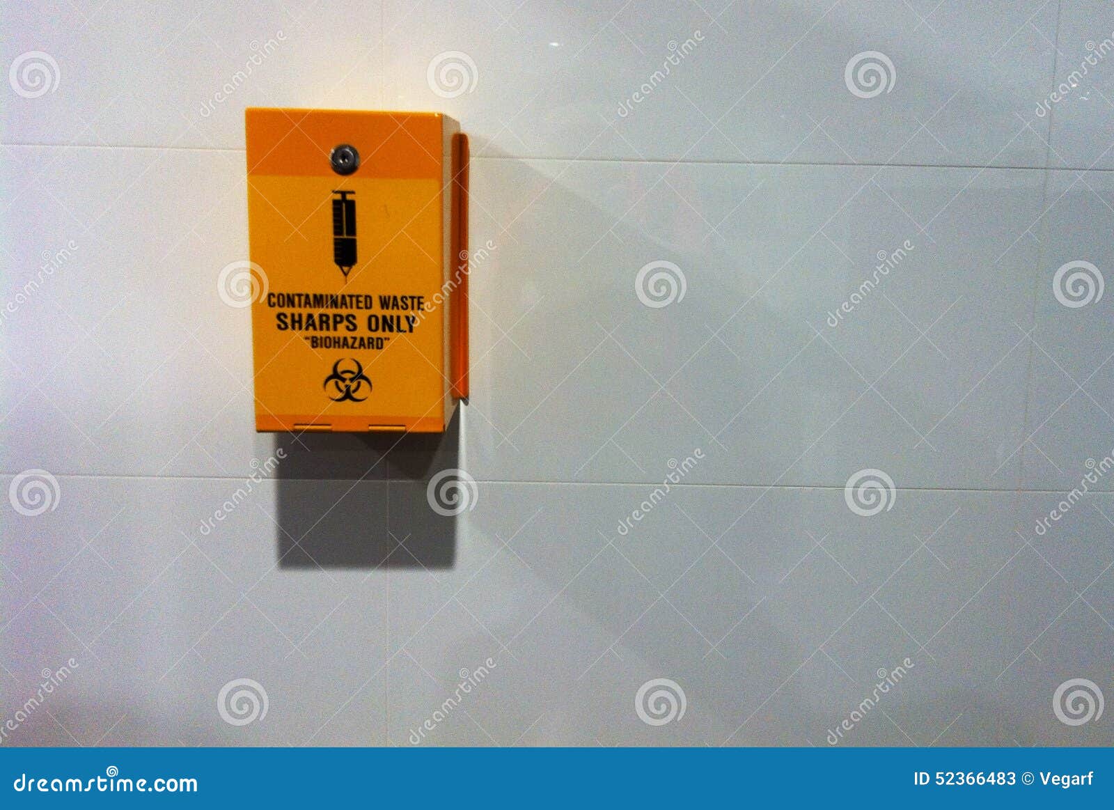 Needle container stock image. Image of disposal, safe - 52366483
