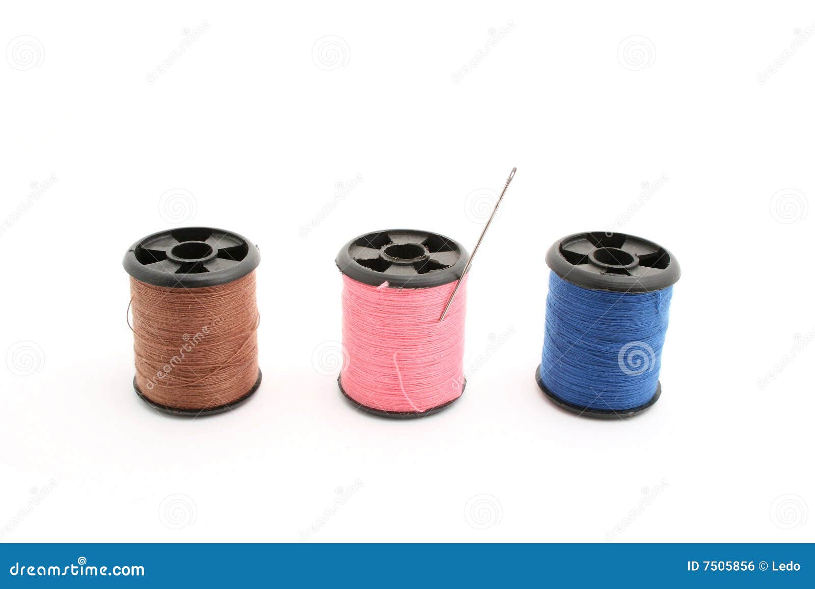 Needle and cotton stock photo. Image of cotton, roll, textile - 7505856