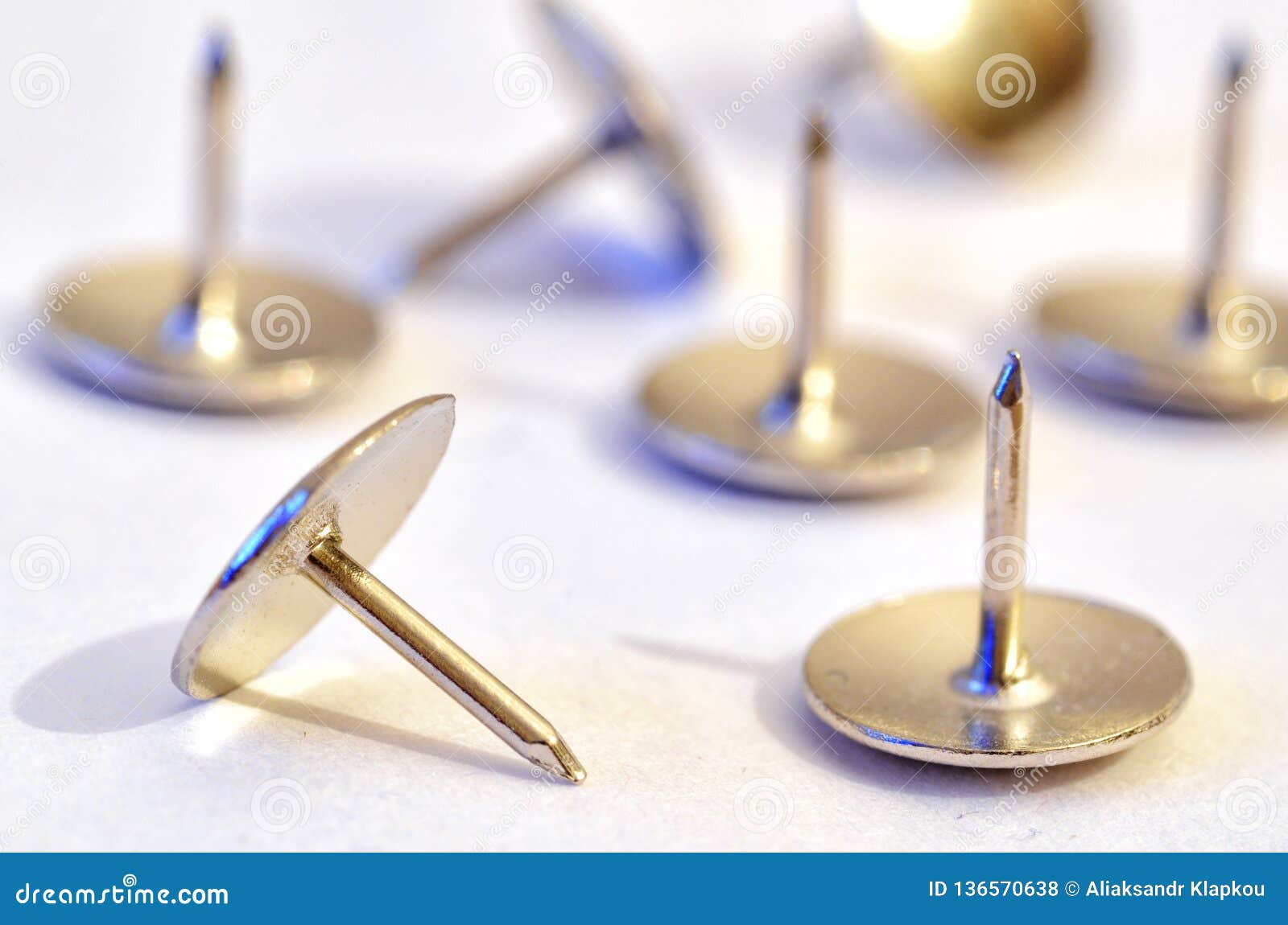 Needle for Fastening Sheets of Paper Stock Photo - Image of needle ... Needle for Fastening Sheets of Paper Stock Photo - Image of needle ...