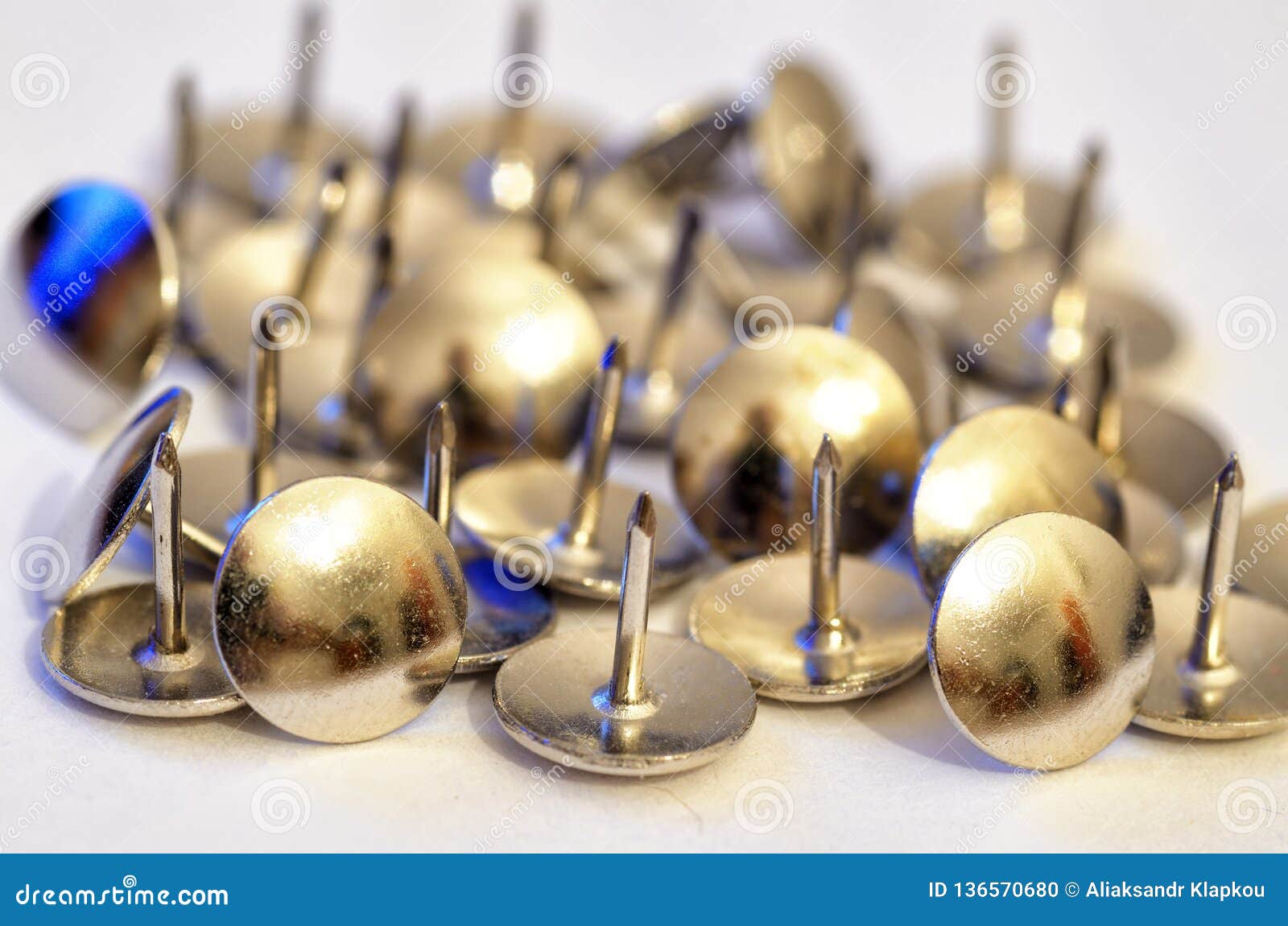 Needle for Fastening Sheets of Paper Stock Photo - Image of sharp ... Needle for Fastening Sheets of Paper Stock Photo - Image of sharp ...