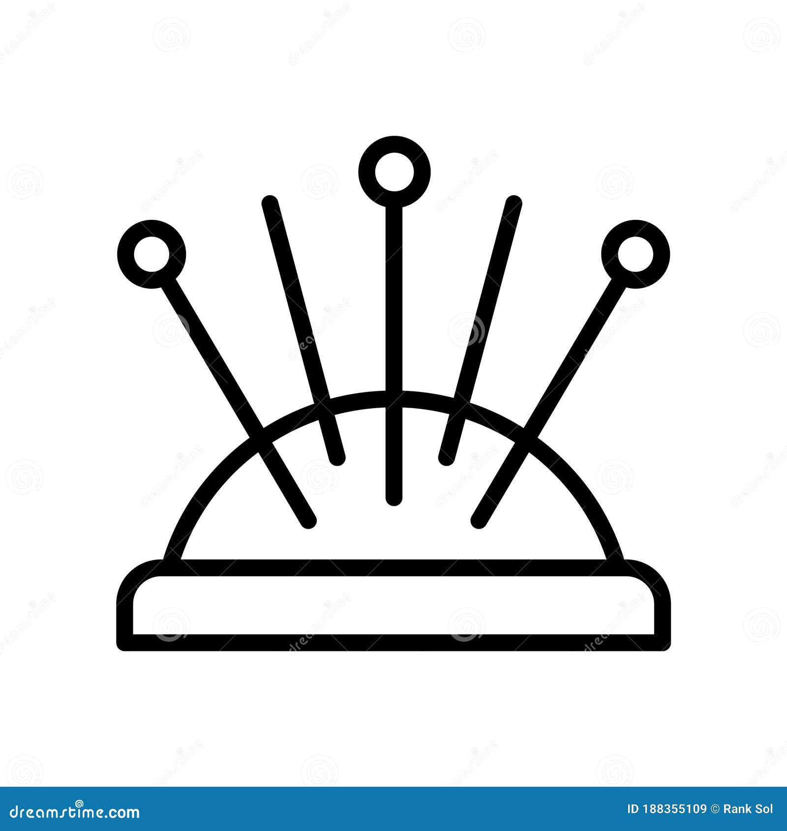 Needle Holder Fill Inside Vector Icon Which Can Easily Modify or Edit ...