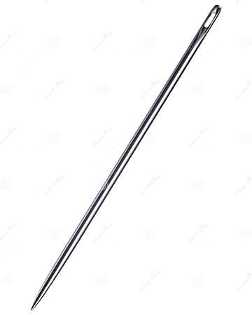 Needle Isolated. Vector Illustration Stock Illustration - Illustration ...
