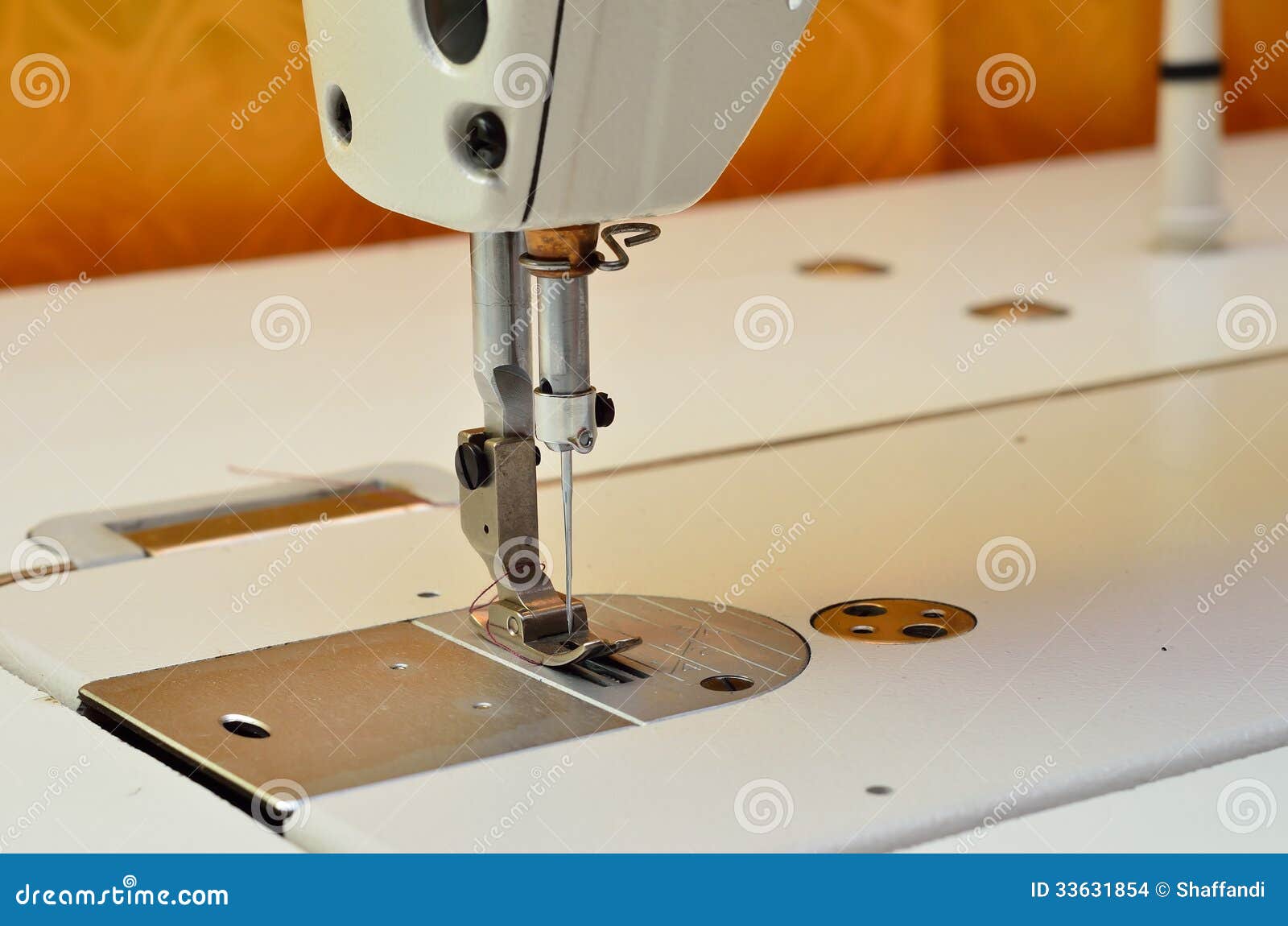 Needle machine stock photo. Image of household, steel - 33631854