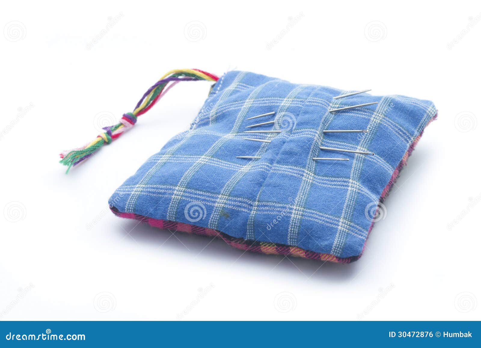 Needle pad stock photo. Image of hobby, embroidery, steel - 30472876