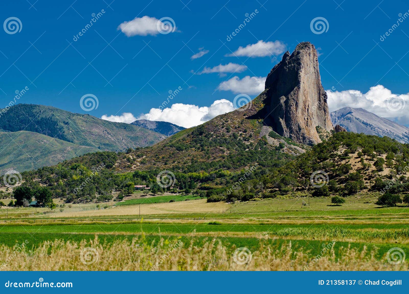 Needle Rock in the Summer #3 Stock Image - Image of meadow, rocky: 21358137