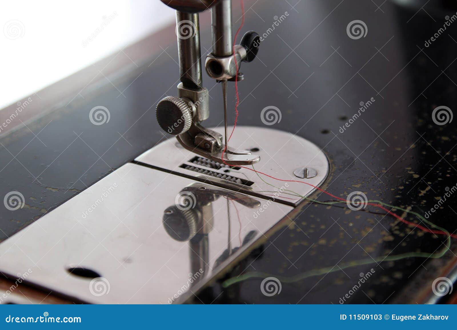 Needle sewing machine stock image. Image of tailor, needles - 11509103