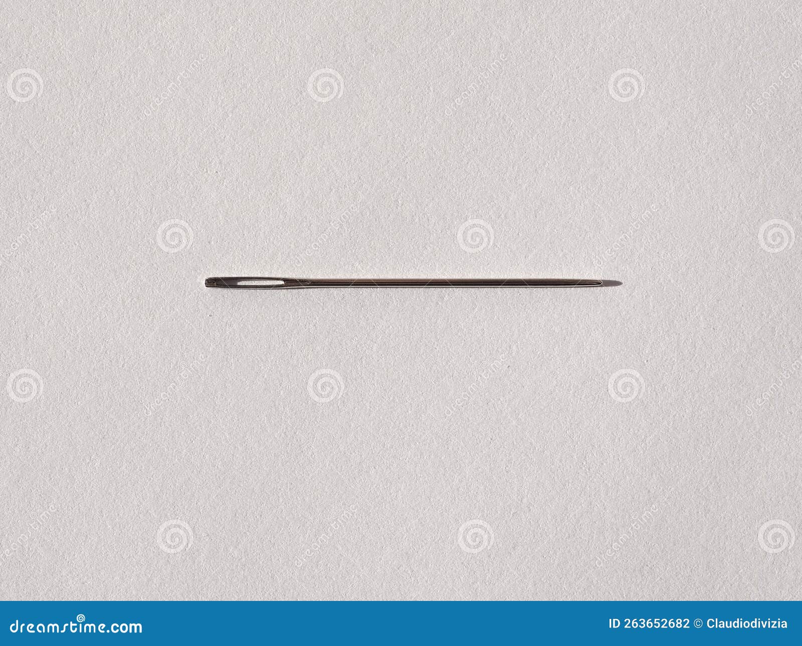 Needle for sewing stock photo. Image of needle, space - 263652682