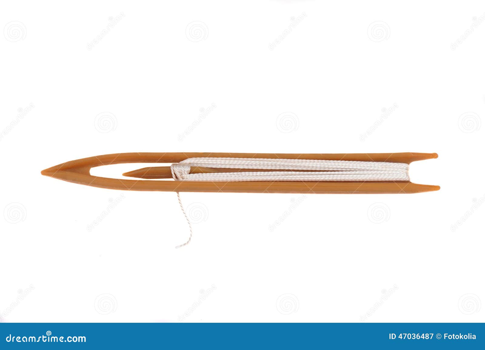 Needle for Stitching the Fishing Nets Stock Image - Image of wire ...