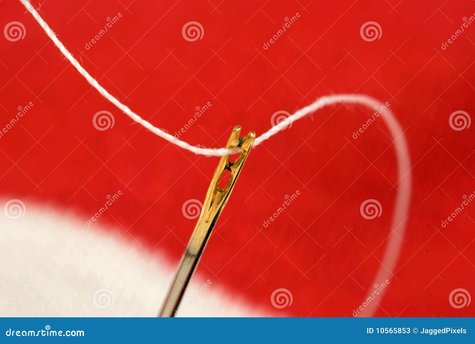 Needle and Thread stock image. Image of thread, needle - 10565853