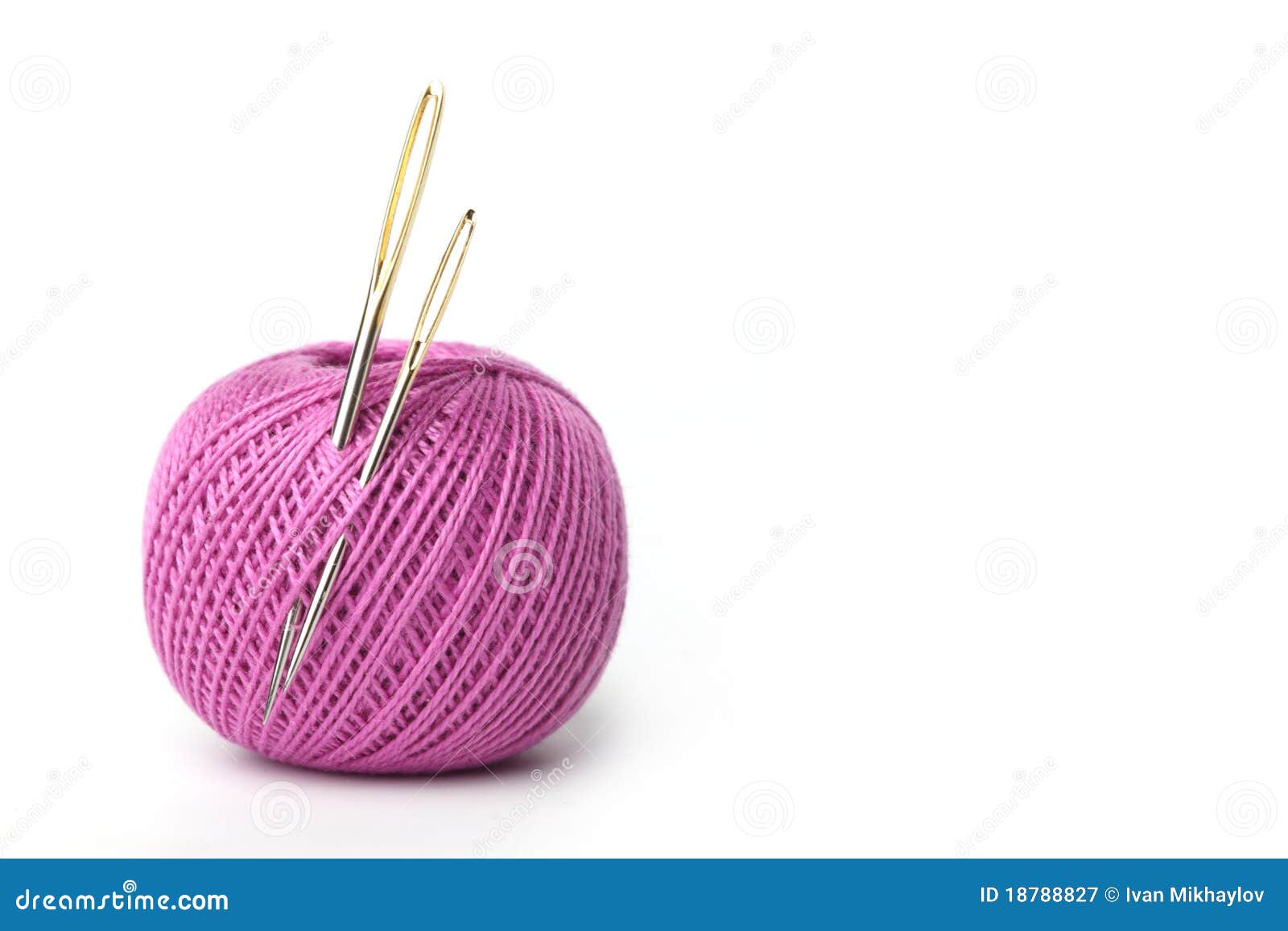 Needle thread stock image. Image of closeup, craft, cotton - 18788827