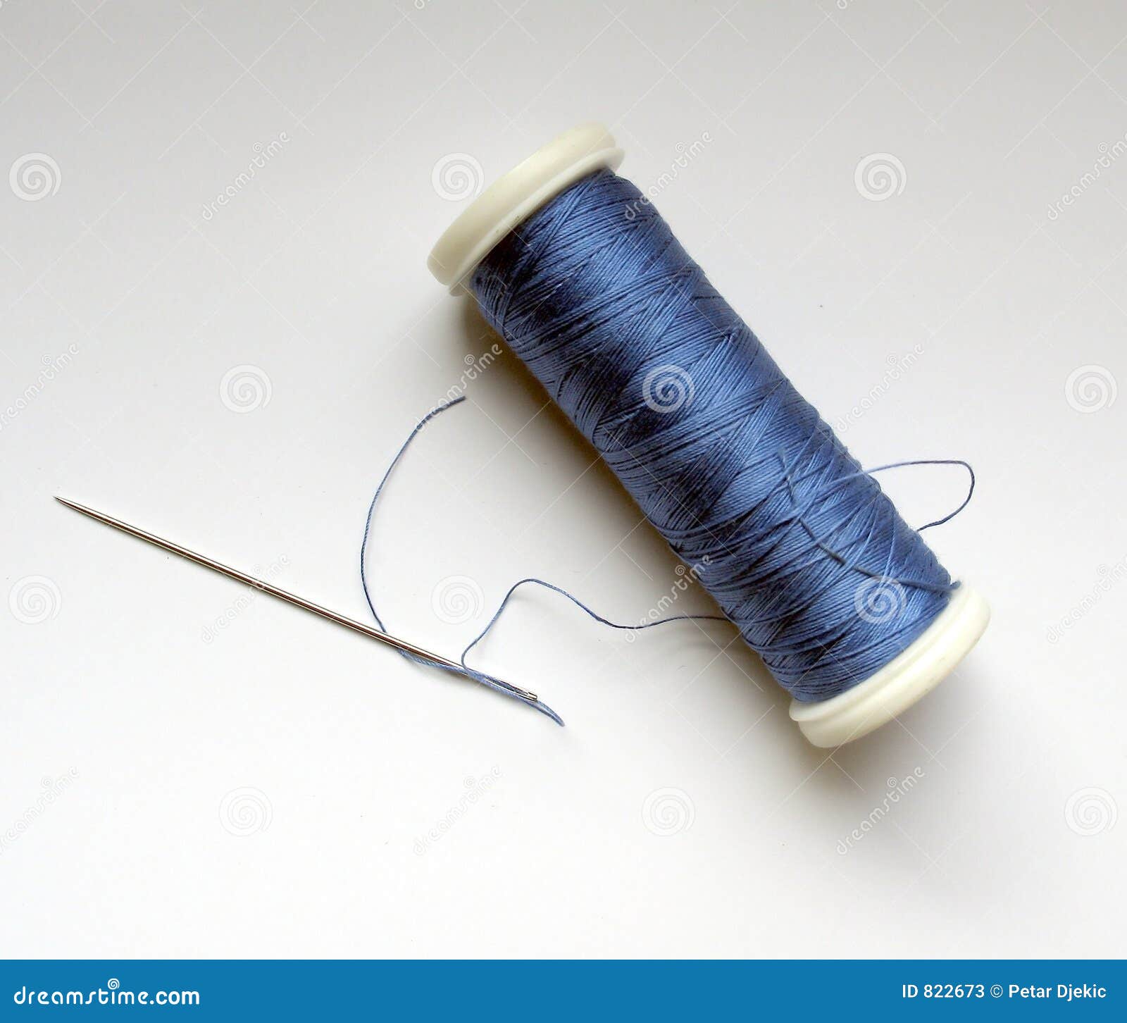 Needle and thread stock image. Image of spool, full, sewing - 822673